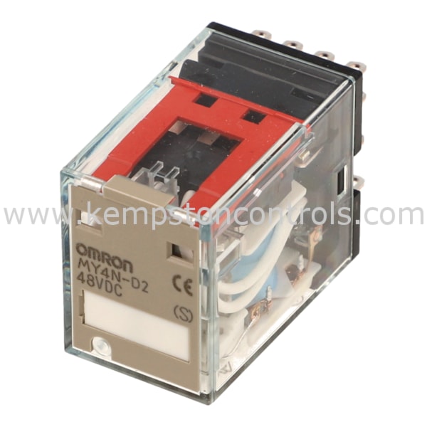 Omron MY4N-D2 48DC(S) OMRON 14PIN 4PDT RELAY | Kempston Controls