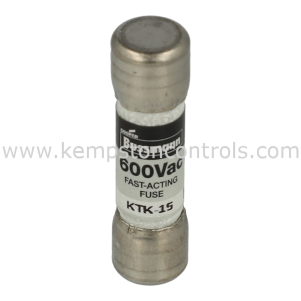 Bussmann KTK-15 BUSSMANN LIMITRON FAST ACTING FUSE - LOW VOLTAGE ...
