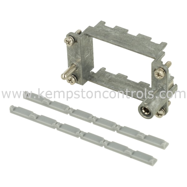 ILME CX03TF ILME HOUSING MODULAR FRAME, SIZE 57.27, MIXO STEEL ZINC PLATED, FOR 3 MU, WITH PE ...