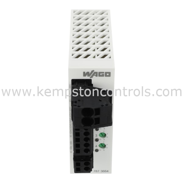 WAGO 787-3664 WAGO ELECTRONIC CIRCUIT BREAKER, 4-CHANNEL, 24VDC INPUT ...