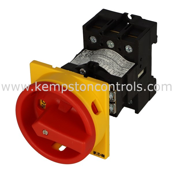 Eaton Moeller P1-25/V/SVB MOELLER MAIN SWITCH, 25A, REAR MOUNTING, 3 ...
