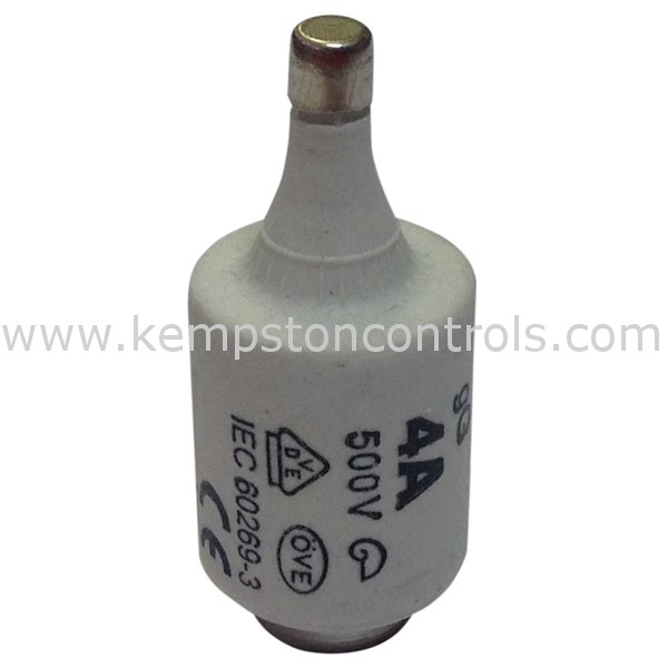 ETI DII/4A/GL ETI DII (E27) 4A GL BOTTLE FUSE 500V | Kempston Controls
