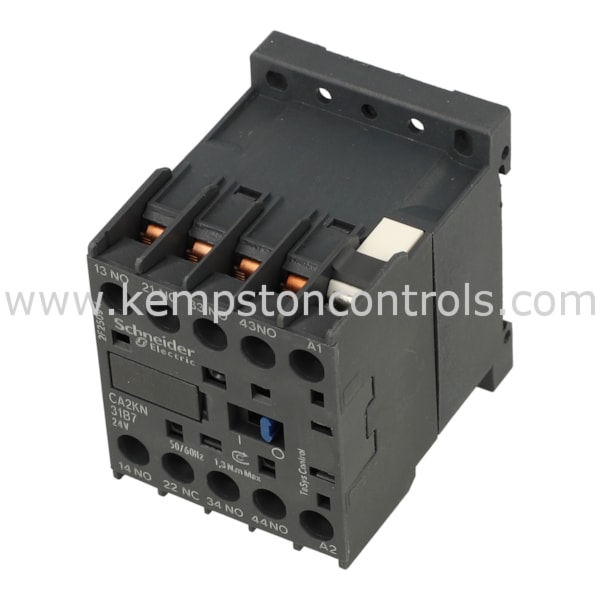 Schneider CA2KN31B7 SCHNEIDER CONTROL RELAY 10A 24VAC 3NO 1NC CONTACTS ...
