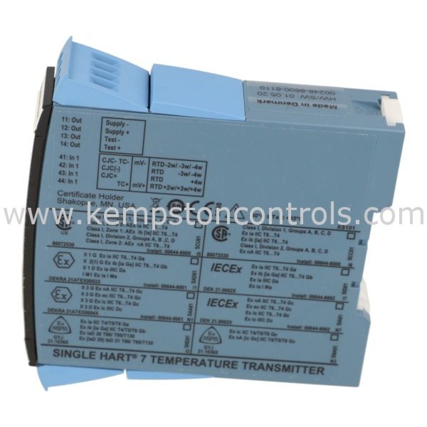 Emerson 644RAI1Q4RK EMERSON ROSEMOUNT 644R TEMPERATURE TRANSMITTER ...