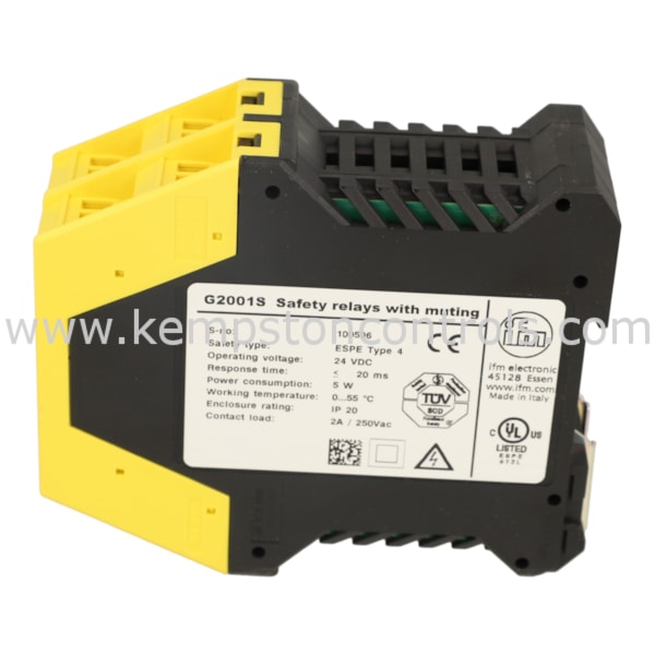 IFM G2001S IFM SAFETY SWITCH GEAR WITH MUTING, SAFETY MUTING RELAY FOR ...
