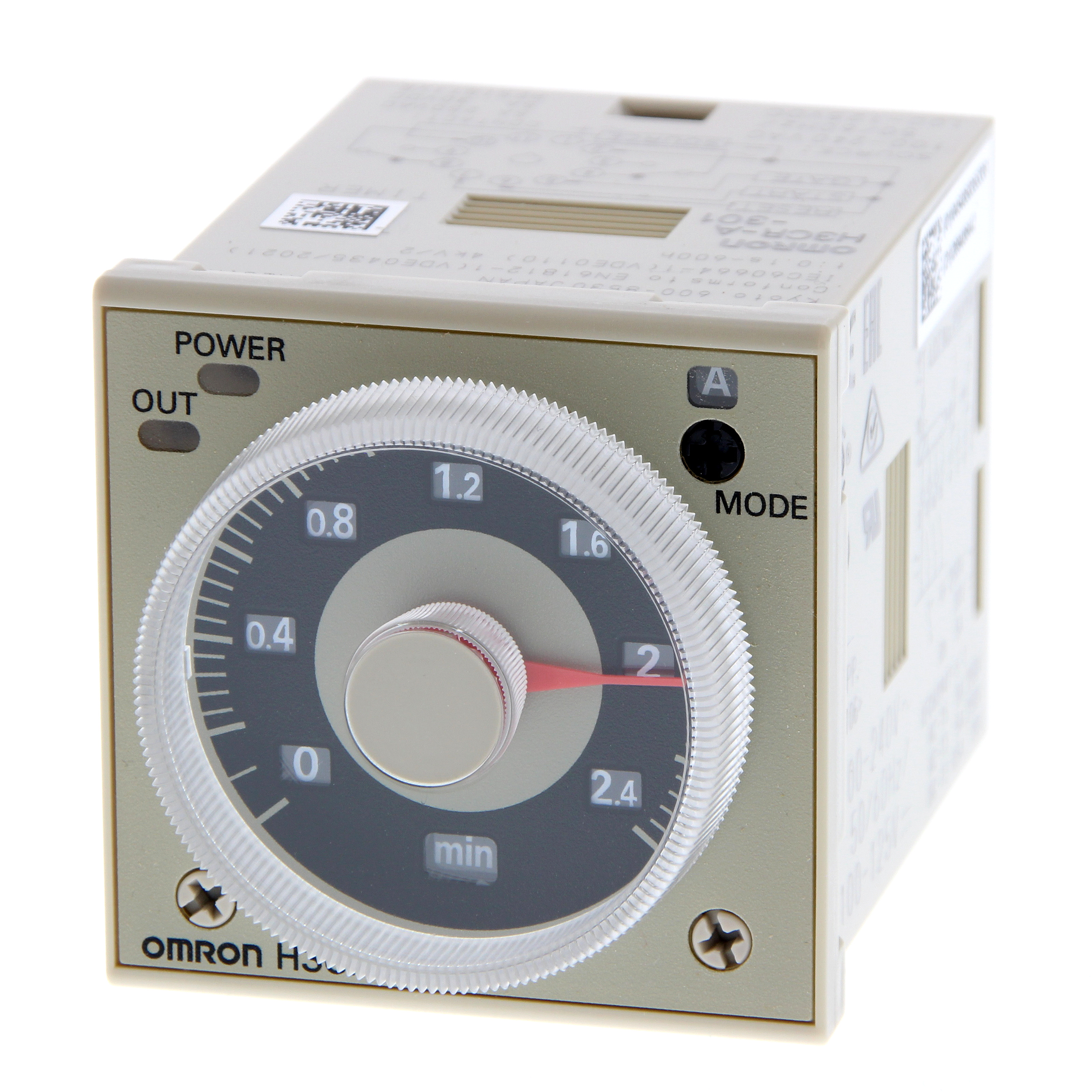 Omron H3CR-A8-301 AC24-48/DC12-48.1 OMRON TIMER, 8-PIN, ON/FLICKER-OFF ...
