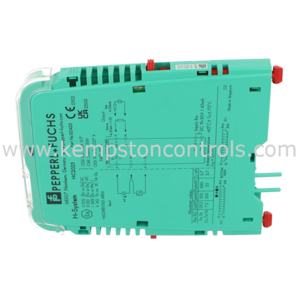 Pepperl + Fuchs HIC2025 P+F SMART TRANSMITTER POWER SUPPLY, 24V DC SUPPLY, 1 CHANNEL ISOLATED ...