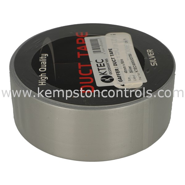KTEC Accessories KTEC48X50DTSI KTEC GAFFER/DUCT TAPE 48MM X 50M (SILVER ...