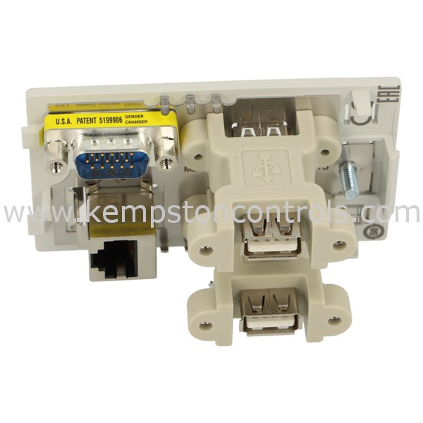 MURR 4000-68000-1040000 MODLINK MSDD DATA INSERT 2XUSB-A FEM./FEM. + 1XRJ45 + 1XSUB-D15 FEM ...