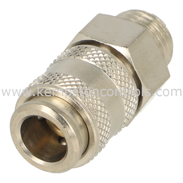 Camozzi 5051 1/4 QUICK RELEASE COUPLING, 1/4 INCH MALE THREAD, QRC ...