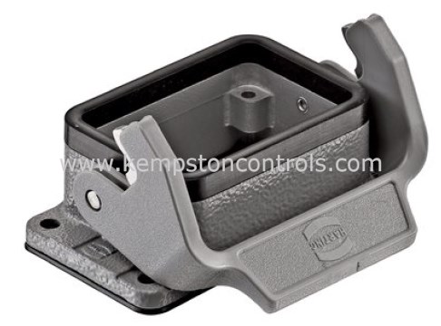 HARTING 09300060301 HOOD, SINGLE LOCKING LEVER, 6B, HAN EASY LOCK, IP65 | Kempston Controls