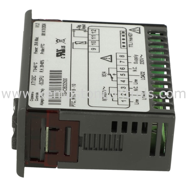 Dixell XT120C 230V DIXELL UNIVERSAL CONTROLLER, 230V, PTC/NTC, DISPLAY ...