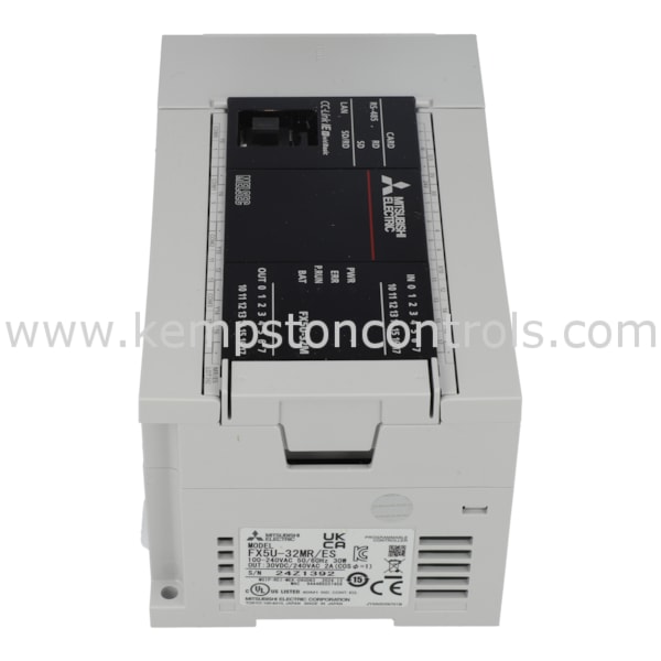 MITSUBISHI FX5U-32MR/ES MITSUBISHI FX5U CPU MODULE 100-240AC, 16 IPS ...