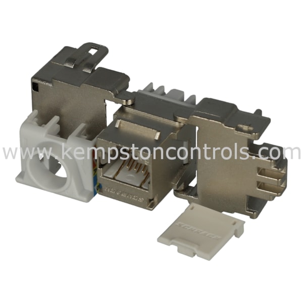 Schrack HSEMRJ6GWA SCHRACK TOOLLESS LINE JACK RJ45 SHIELDED, CAT.6A ...