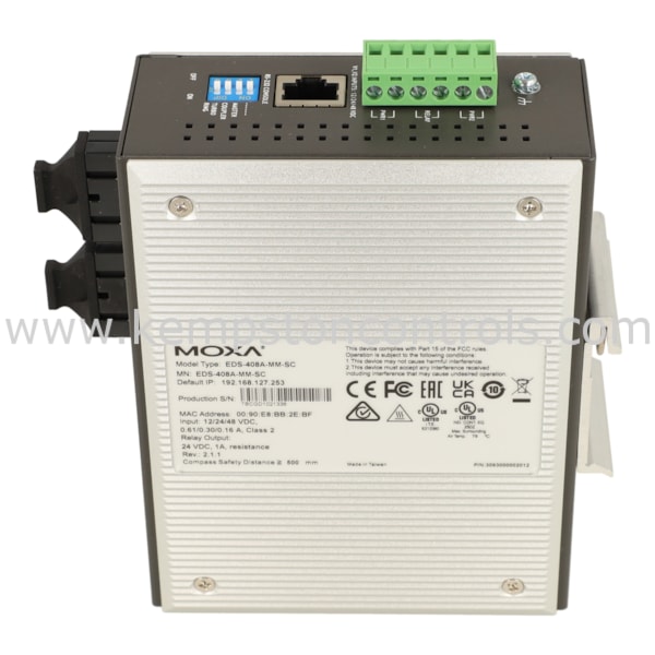 Other EDS-408A-MM-SC MOXA, ENTRY-LEVEL MANAGED ETHERNET SWITCH, 2 ...