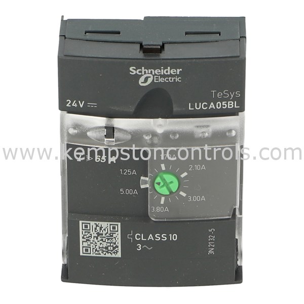 Schneider LUCA05BL SCHNEIDER MOTOR STARTER 1.5KW CLASS 10 | Kempston ...