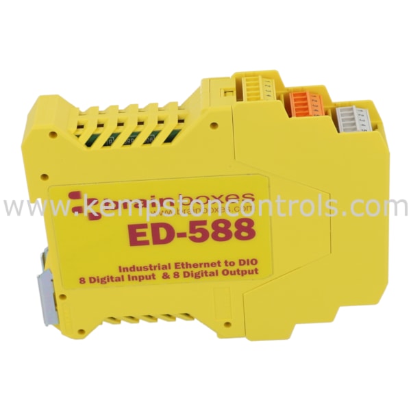 Brainboxes ED-588 BRAINBOXES ETHERNET TO 8 DIGITAL INPUTS + 8 DIGITAL OUTPUTS | Kempston Controls