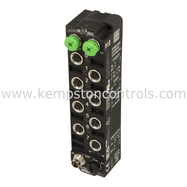 Beckhoff EP1008-0001 BECKHOFF ETHERCAT BOX, 8 DIGITAL INPUTS, 24VDC, I ...