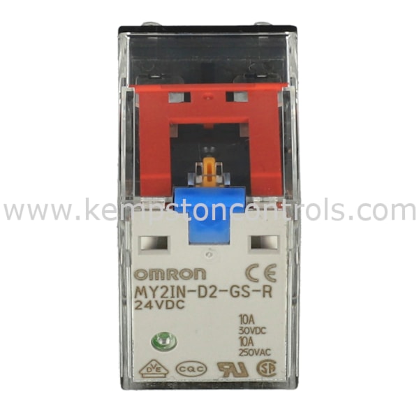 Omron MY2IN-D2-GS-R DC24 OMRON RELAY, PLUG-IN, 8-PIN, DPDT, 10 A, COIL ...