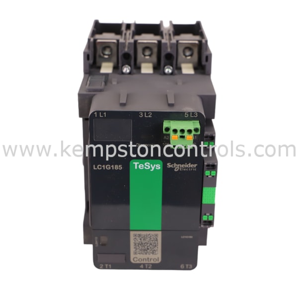 Schneider LC1G185KUEN SCHNEIDER HIGH POWER CONTACTOR, 3 POLE, 185A ...