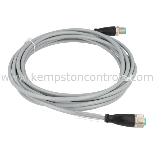 Pepperl + Fuchs V1-G-5M-PVC-V1-G P+F CONNECTOR CABLE, M12 FEMALE ...