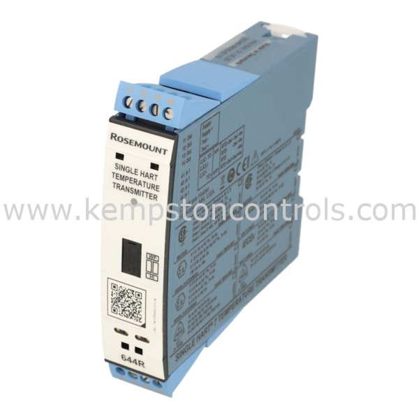 Emerson 644RAI1Q4RK EMERSON ROSEMOUNT 644R TEMPERATURE TRANSMITTER ...