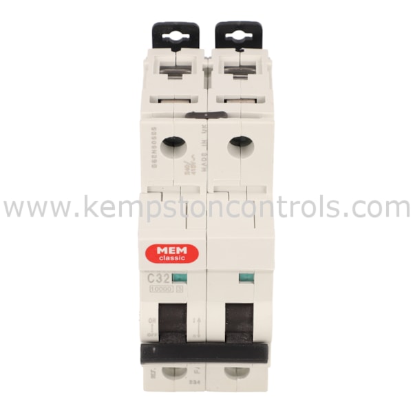 MEM Classic MCH232 MEM CLASSIC MEMSHIELD 2 MINIATURE CIRCUIT BREAKER ...