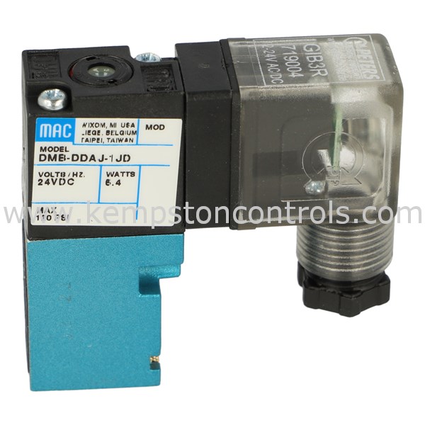 MAC Valves DMB-DDAJ-1JD MAC SOLENOID VALVE COIL, 24VDC, 5.4W | Kempston ...
