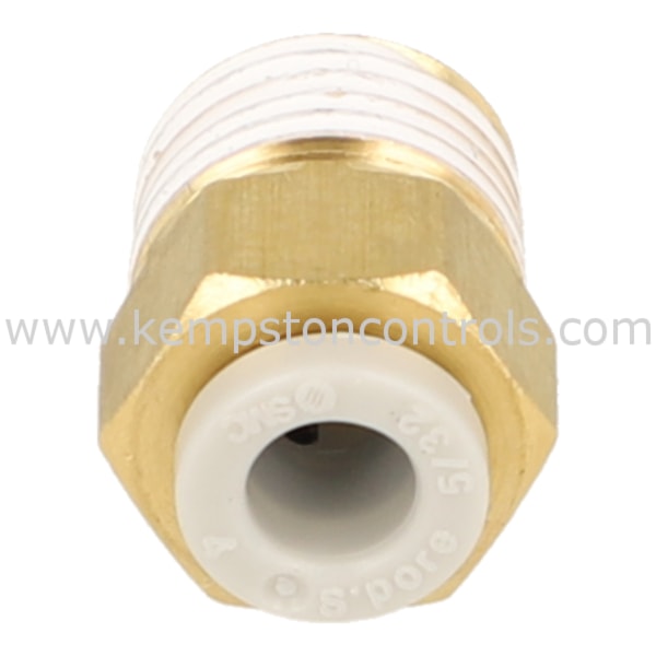 SMC KQ2H04-01AS G1/8 - 4MM MALE STUD. BRASS. | Kempston Controls
