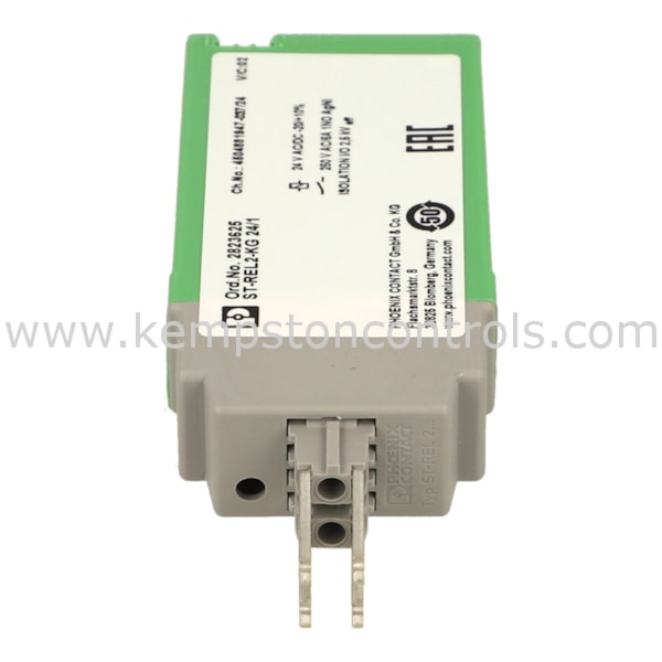 Phoenix 2823625 PHOENIX RELAY CONNECTOR, 1 N/O CONTACT, 24VAC/DC, WITH ...