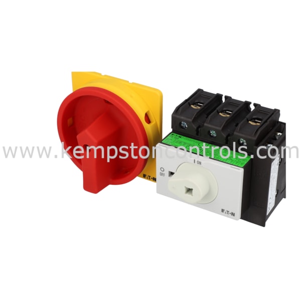 Eaton Moeller P3-100/M4/SVB/HI11 MOELLER MAIN SWITCH, 100 A, REAR MOUNTING, 3 POLE, 1 N/O, 1 N/C ...