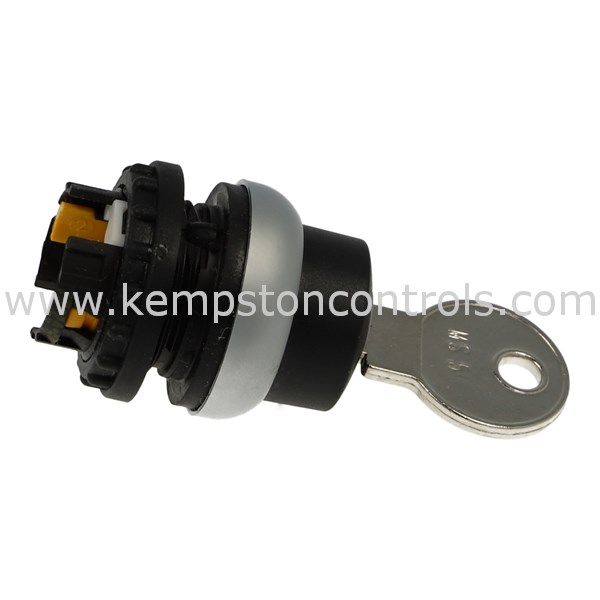Eaton Moeller M22-WS3-MS5 MOELLER KEY OPERATED SELECTOR SWITCH, 3POSITION, MOMENTARY TYPE ...