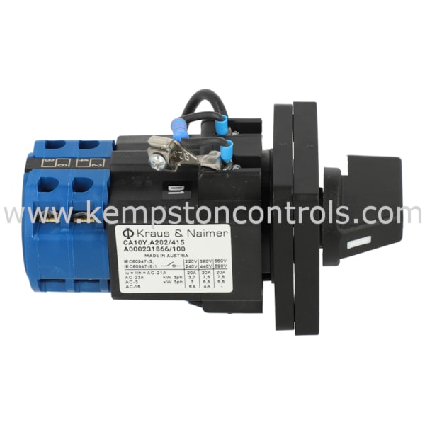 Kraus and Naimer CA10Y.A202/415.E KRAUS AND NAIMER 20AITH RATED 3 POLE ...