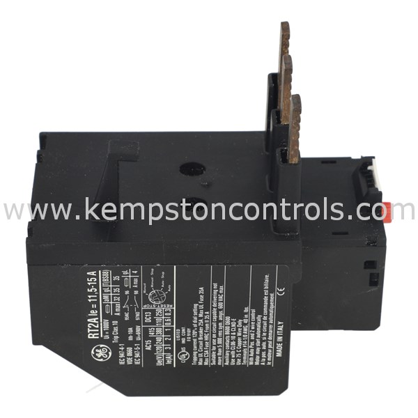 GE RT2A GE THERMAL OVERLOAD RELAY, IEC, SERIES: CL, AUXILIARY CONTACTS ...