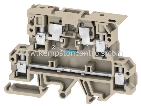 Weidmuller 9802720001 WEIDMULLER W-SERIES, FUSE TERMINAL, RATED CROSS ...