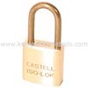 Castell B3B-15KA CASTELL ISO-LOK PADLOCK 30MM BRASS BODY 15MM SHACKEL ...