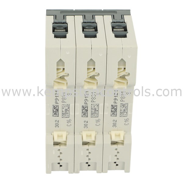 Siemens 5SY4316-7 SIEMENS MINIATURE CIRCUIT BREAKER 400 V 10KA, 3-POLE, C, 16A, D=70 MM ...