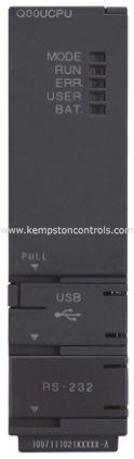 MITSUBISHI Q00UCPU MITSUBISHI PLC Q SERIES IQ CPU MODULE, 1024 I/O, 80 ...