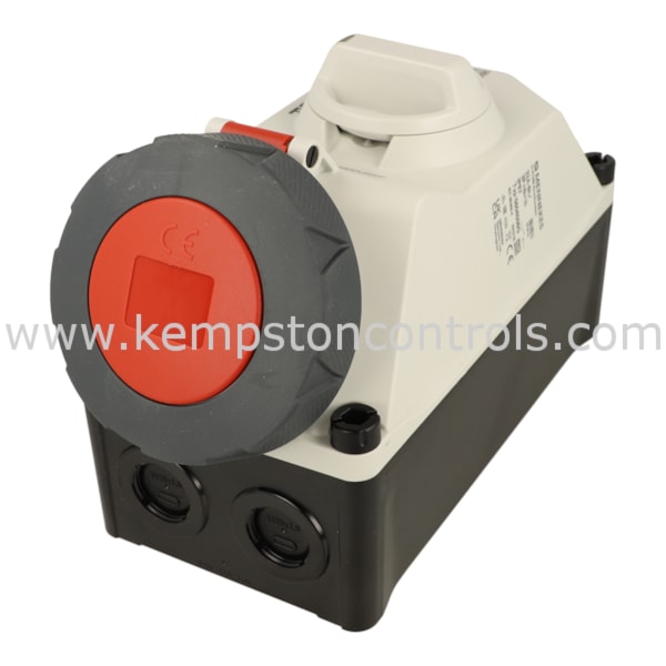 Mennekes 5604506G MENNEKES WALL MOUNTED SOCKET, RED, MECHANICAL DUO ...