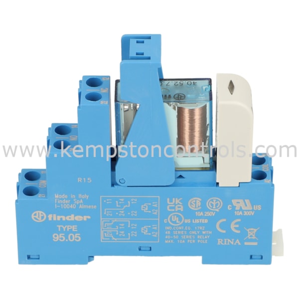 Finder 48.52.7.024.0050SPA FINDER INTERFACE MODUALR RELAY 24VDC ...