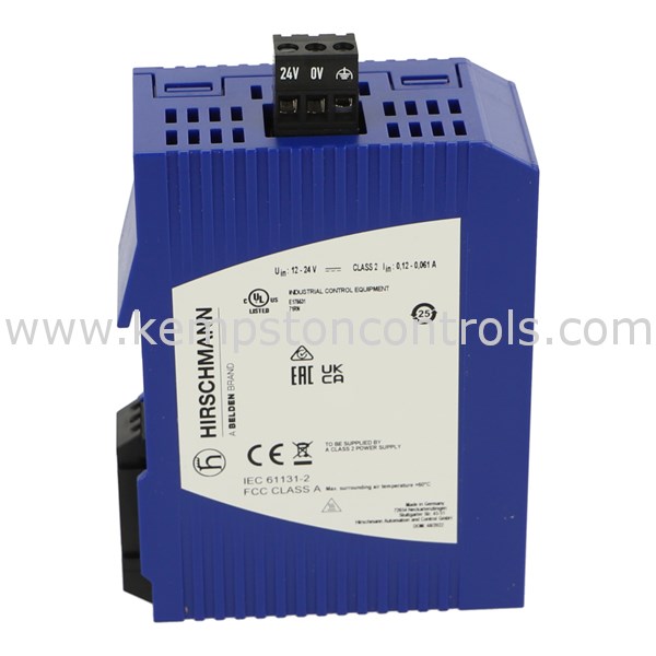 Hirschmann 942132002 HIRSCHMANN INDUSTRIAL ETHERNET RAIL SWITCH, 1 PLUG ...