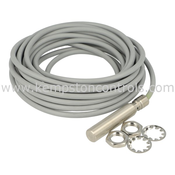 Contrinex DW-LD-703-M12-205 CONTRINEX INDUCTIVE SENSOR, M12, 6MM RANGE FLUSH, PNP NO, 5M TPE-S ...