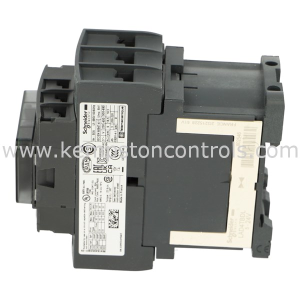 Schneider LC1D38BD SCHNEIDER CONTACTOR 38A 24VDC | Kempston Controls