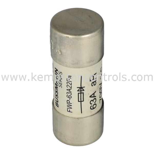 Bussmann FWP-63A22F BUSSMANN FUSE 63A 700V 22X58 | Kempston Controls
