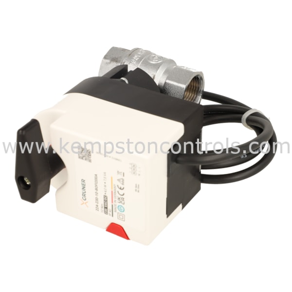 GRUNER 224-230-10-BOFI200A GRUNER BALL VALVE, 2 WAY, DN20, G 3/4", 2500 ...