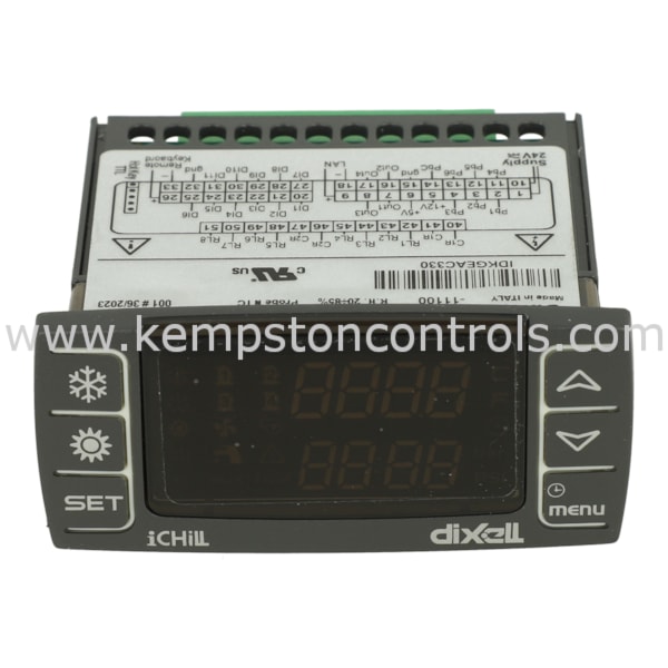 Dixell IC208CX DIXELL MULTIFUNCTION CONTROLLER, 12/24VAC/DC, 8 RELAY ...