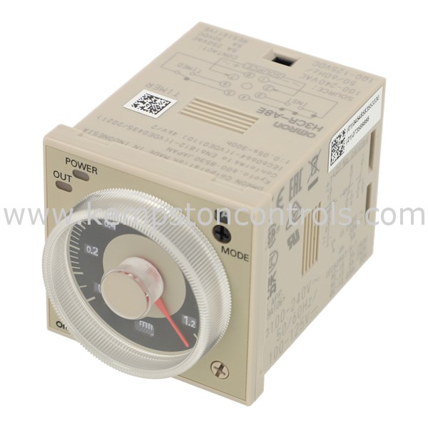 Omron H3CR-A8E AC100-240/DC100-125 OMRON TIMER 8-PIN ON/FLICKER-OFF ...