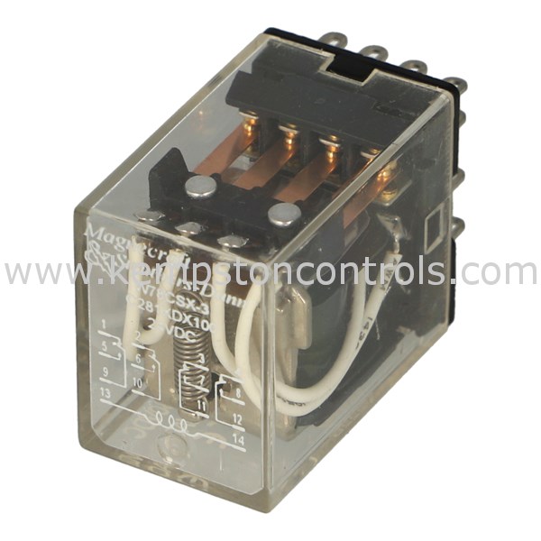 Magnecraft W78CSX-3 MAGNECRAFT PLUG-IN RELAY, 14 PIN, 4PDT, 3A, 24VDC ...