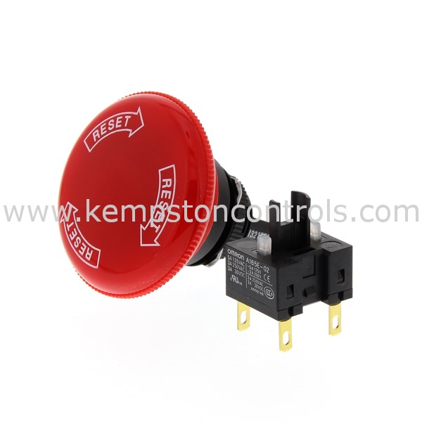 Omron A165E-M-03U OMRON EMERGENCY STOP SWITCH, NON-ILLUMINATED, 40MM ...