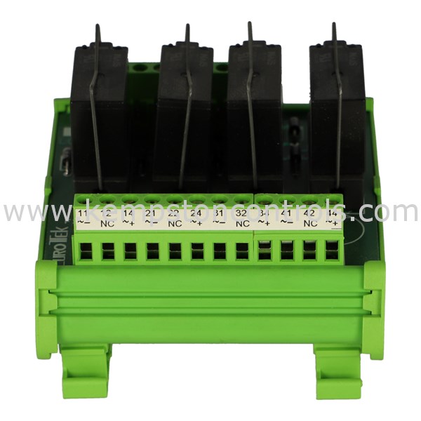 Eurotek ETMRZ0424DCSCN EUROTEK 4 WAY SCREW TERMINAL DIN RAIL MOUNTING ...